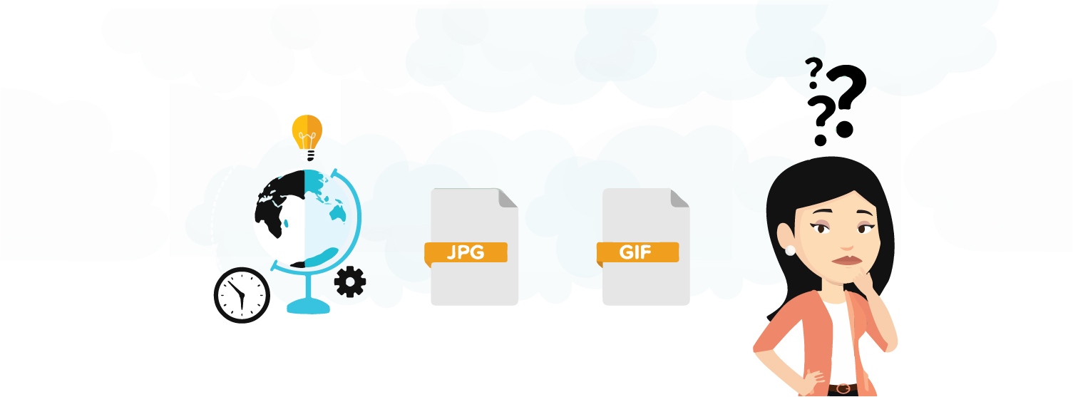 Tips for a better use GIFs or JPGs in the Web Application Development