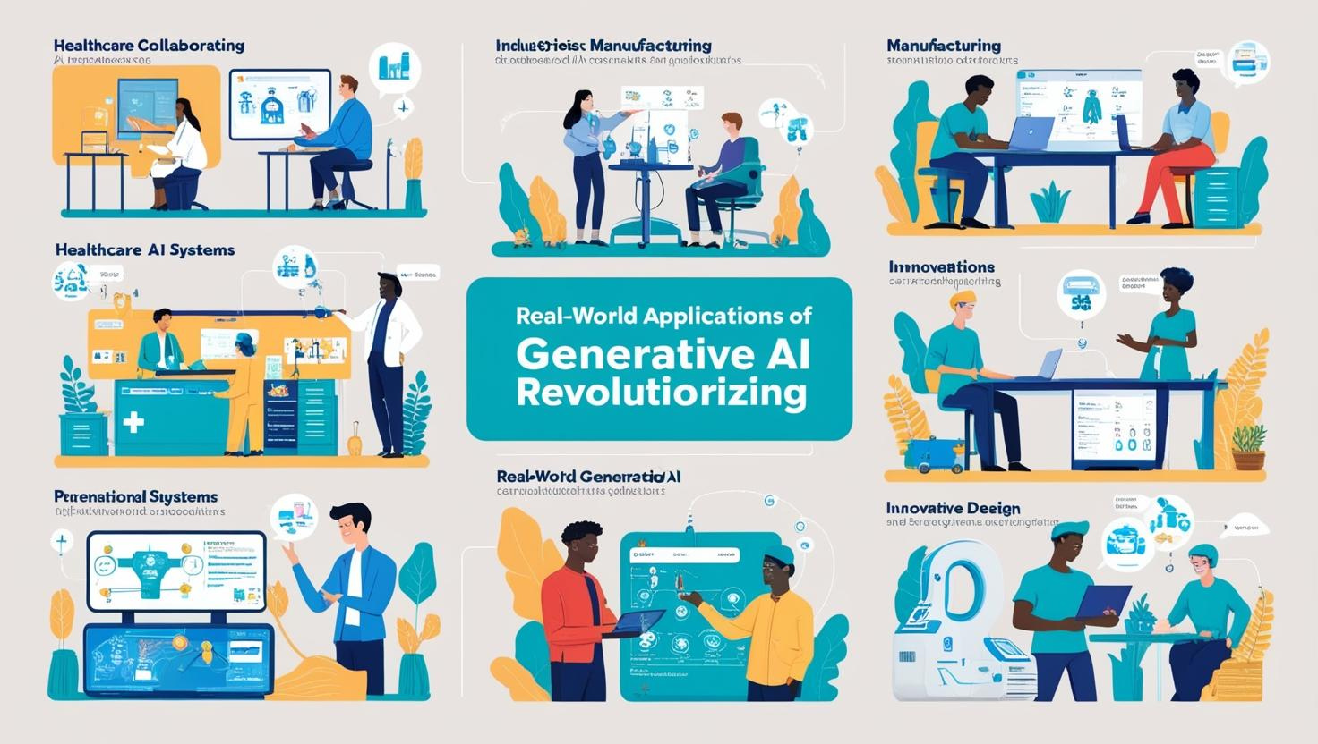 Revolutionizing Industries with Generative AI: Real-World Applications ...